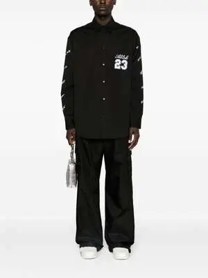 Off-White Wide-leg Cargo Trousers