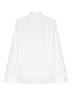 TOM FORD Buttoned-collar Poplin Lyocell Shirt