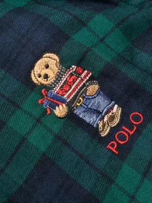 Polo Ralph Lauren Tartan-check Cotton Pajama Set