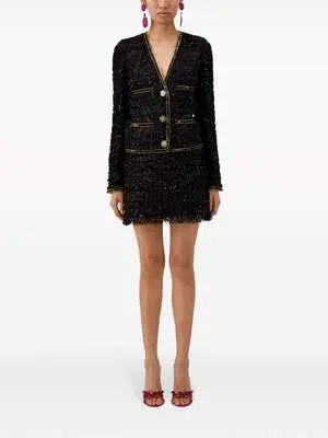 Giambattista Valli Sequin-embellished Tweed Jacket