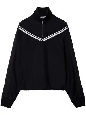 Off-White Logo-band Ribbed Track Jacket