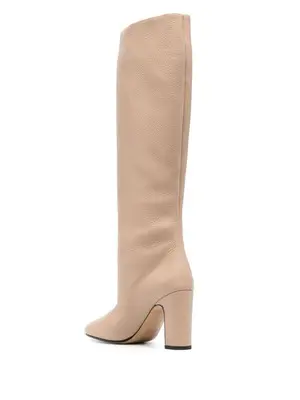 Kiton 95mm Leather Knee-high Boots