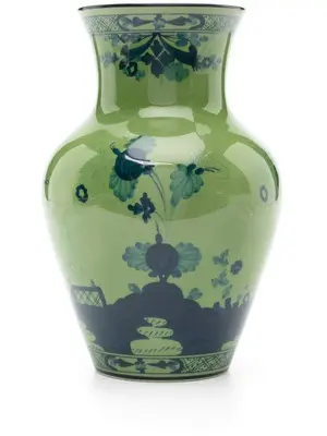 GINORI 1735 Oriente Italiano Ming Vase - Green