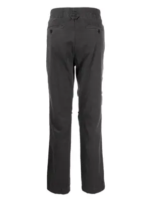 JAMES PERSE Drawstring Straight-leg Trousers - Grey