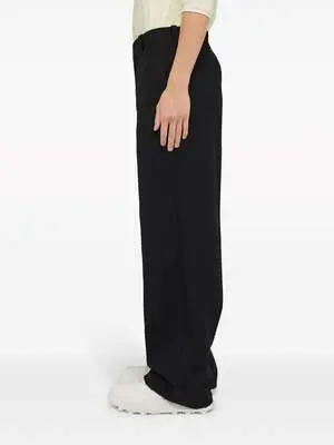 JIL SANDER Tailored Wool Trousers - Black