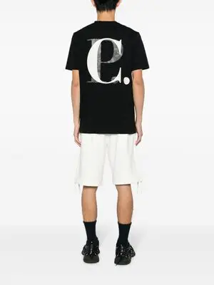 C.P. COMPANY Logo-print Cotton T-shirt