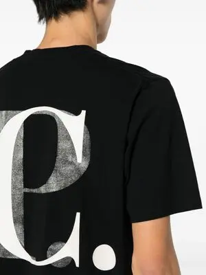 C.P. COMPANY Logo-print Cotton T-shirt