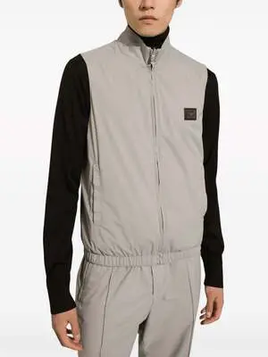 Dolce & Gabbana Logo-plaque Reversible Gilet