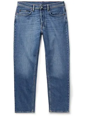 Acne Studios River Slim-fit Tapered Stretch-denim Jeans
