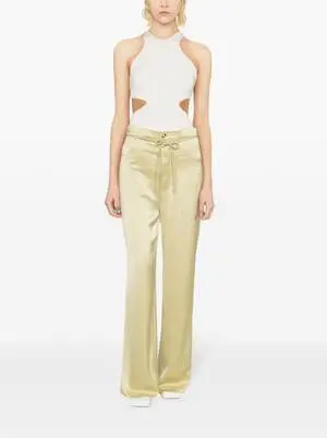 Nanushka Wide-leg Satin Trousers