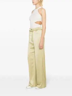 Nanushka Wide-leg Satin Trousers