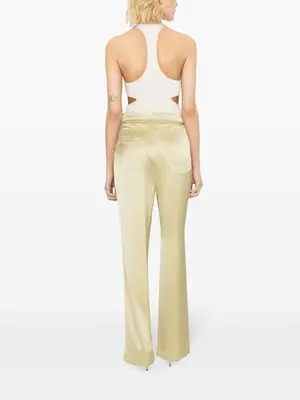 Nanushka Wide-leg Satin Trousers