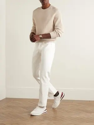 Brunello Cucinelli Ribbed Cotton Sweater
