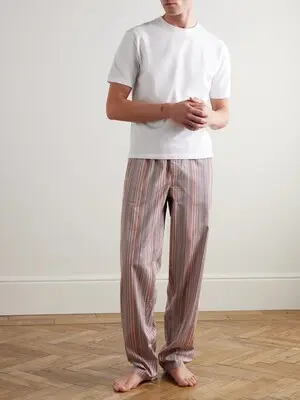 Paul Smith Striped Cotton Pyjama Trousers