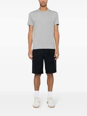 Play Comme Des Garcon X The Artist Invader Pixelated-appliqué T-shirt - Grey