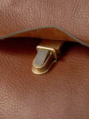 BLEU DE CHAUFFE Full-grain Leather Backpack
