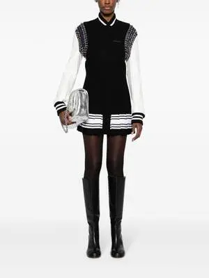 Off-White Embellished Minidress
