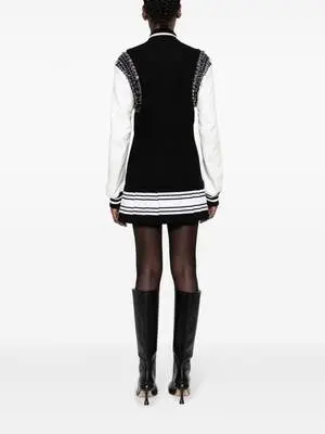 Off-White Embellished Minidress