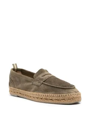 CastaÑer Nacho Suede Espadrilles - Green