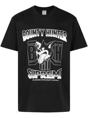 Supreme X Bounty Hunter Wolf T-shirt - Black