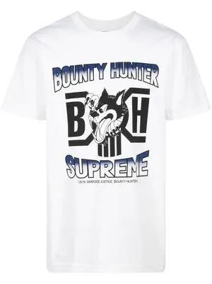 Supreme X Bounty Hunter Wolf T-shirt - White