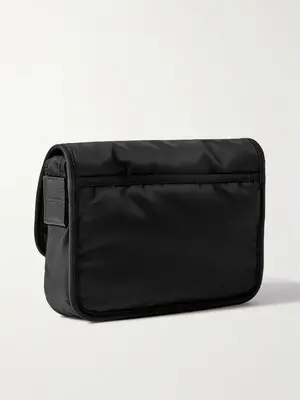 Saint Laurent Niki Small Leather-trimmed Shell Messenger Bag