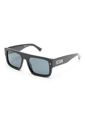 Dsquared2 Icon Square-frame Sunglasses - Black