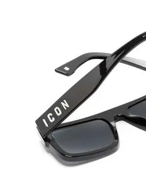 Dsquared2 Icon Square-frame Sunglasses - Black