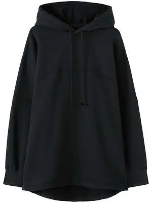 JIL SANDER Logo-embroidered Cotton Hoodie