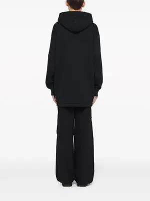 JIL SANDER Logo-embroidered Cotton Hoodie