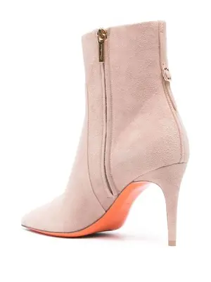 Santoni 65mm Suede Ankle Boots