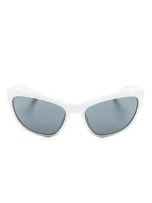 CHIARA FERRAGNI Oval-shape Sunglasses - White