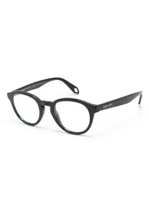 Giorgio Armani Panto Round-frame Glasses