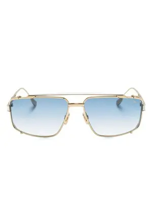 Cazal Rectangle-frame Sunglasses - Gold