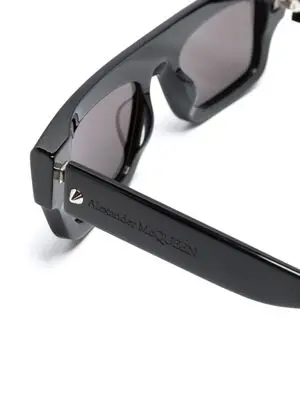 Alexander McQueen Rectangle-frame Sunglasses