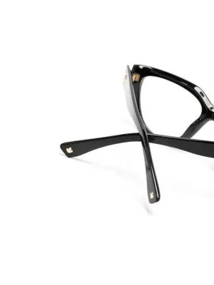 Dsquared2 Logo Lettering Cat Eye Glasses