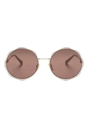 Chloé Carlina Sunglasses - Gold