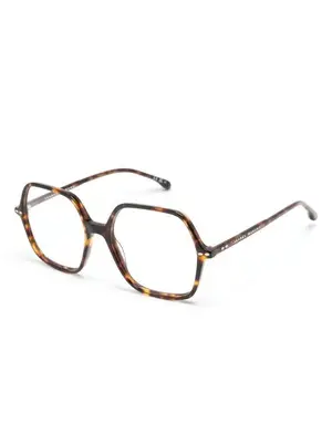 Isabel Marant Square-frame Eyeglasses - Brown