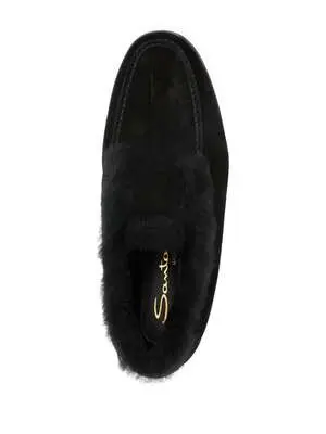 Santoni Desert Suede Loafers