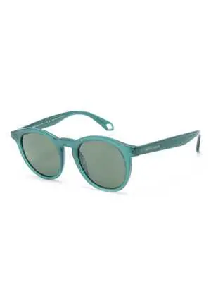 Giorgio Armani Round-frame Sunglasses - Green