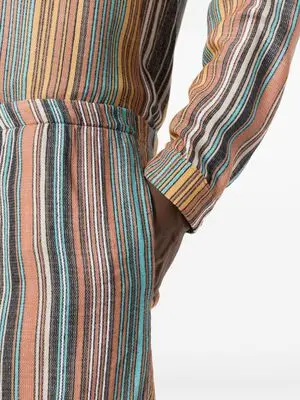 AMIR SLAMA Jacquard Wide-leg Trousers