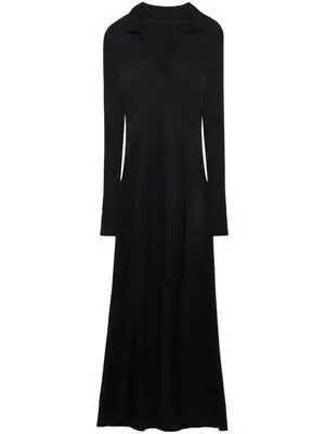 Simkhai Jonny Spread-collar Gown