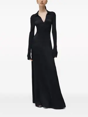 Simkhai Jonny Spread-collar Gown