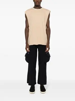 AMIR SLAMA Logo Appliqué Tank Top