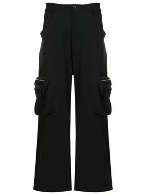 AMIR SLAMA Multi-pocket Wide-leg Trousers