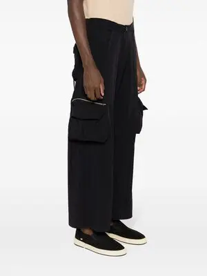 AMIR SLAMA Multi-pocket Wide-leg Trousers