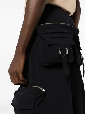 AMIR SLAMA Multi-pocket Wide-leg Trousers
