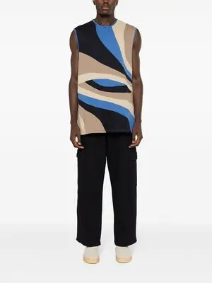 AMIR SLAMA Panelled Cargo Trousers