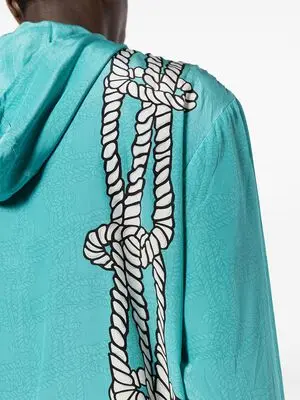 AMIR SLAMA Graphic-print Jacket