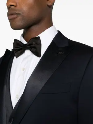 LUIGI BIANCHI MANTOVA Single-breasted Wool Suit - Blue